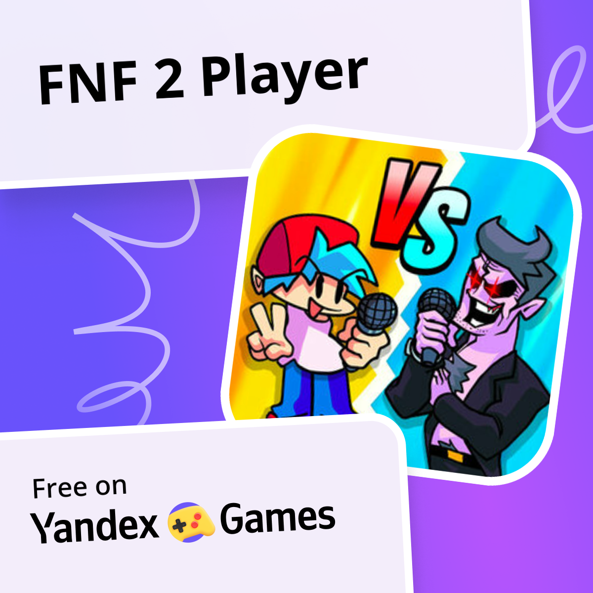 FNF 2 Player (by gameVgames) - play online for free on Yandex Games