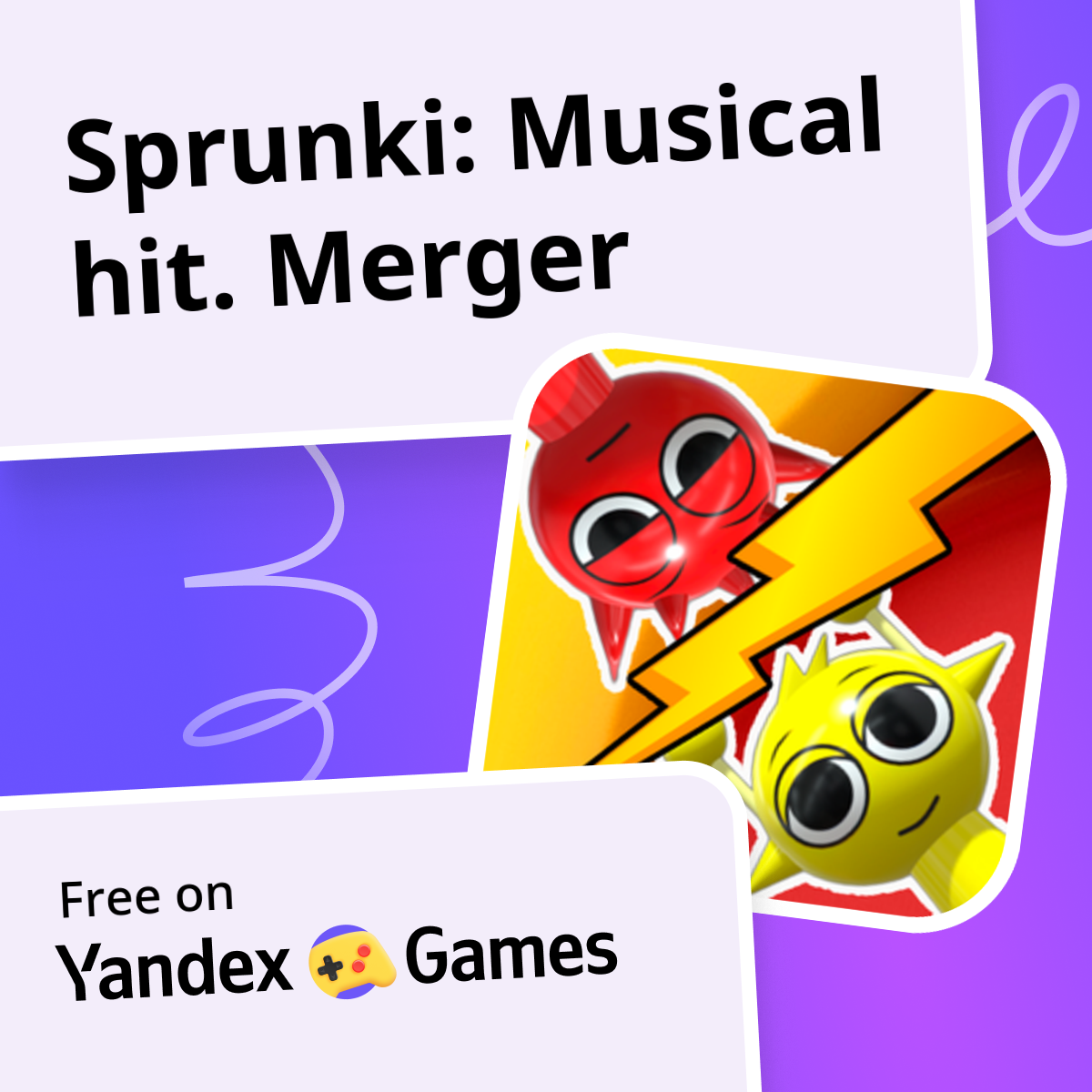 Sprunki: Musical hit. Merger (by Saniahauss) - play online for free on Yandex Games