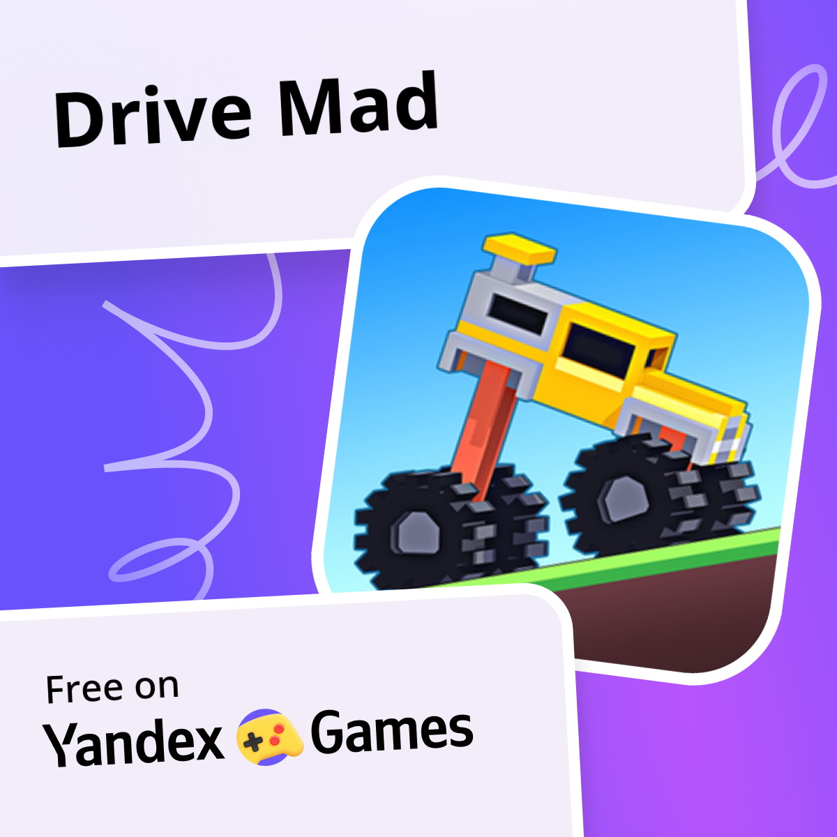 Drive Mad (by Qky games) - play online for free on Yandex Games