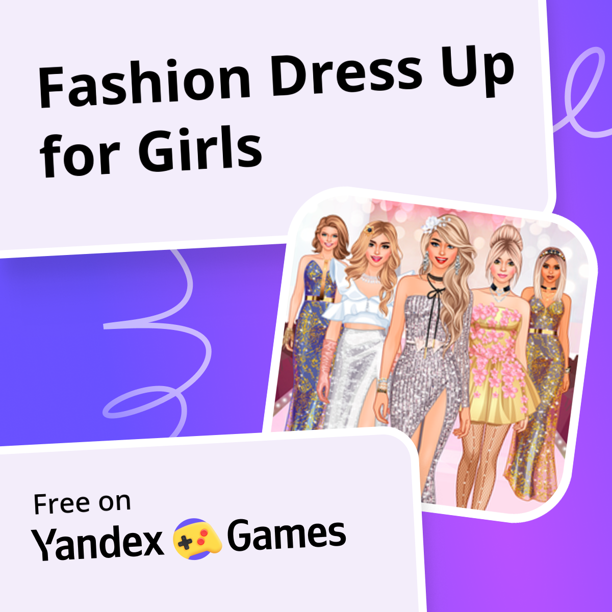 Fashion Dress Up for Girls - play online for free on Yandex Games