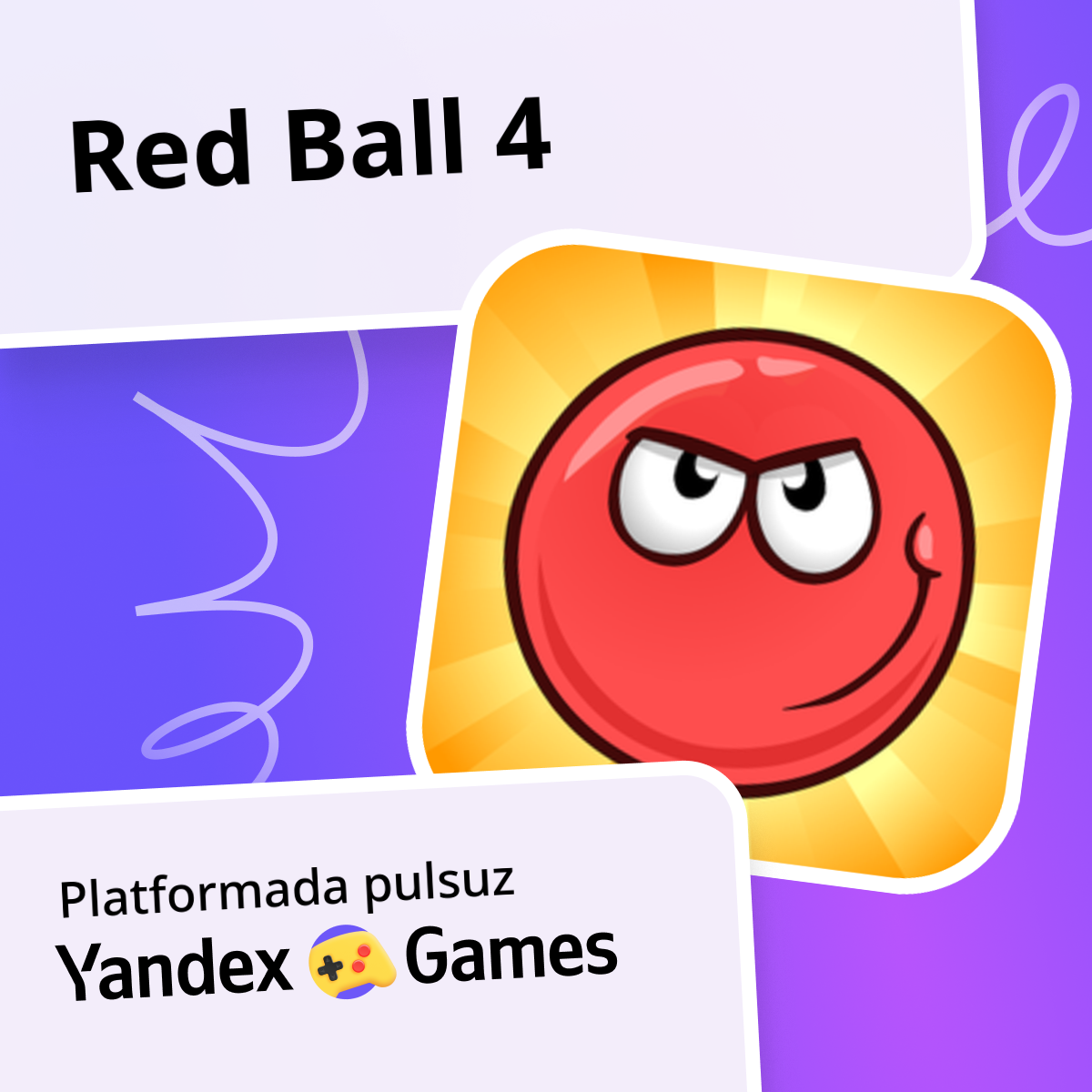 Red Ball 4 - Yandex Games-də pulsuz onlayn oynayın
