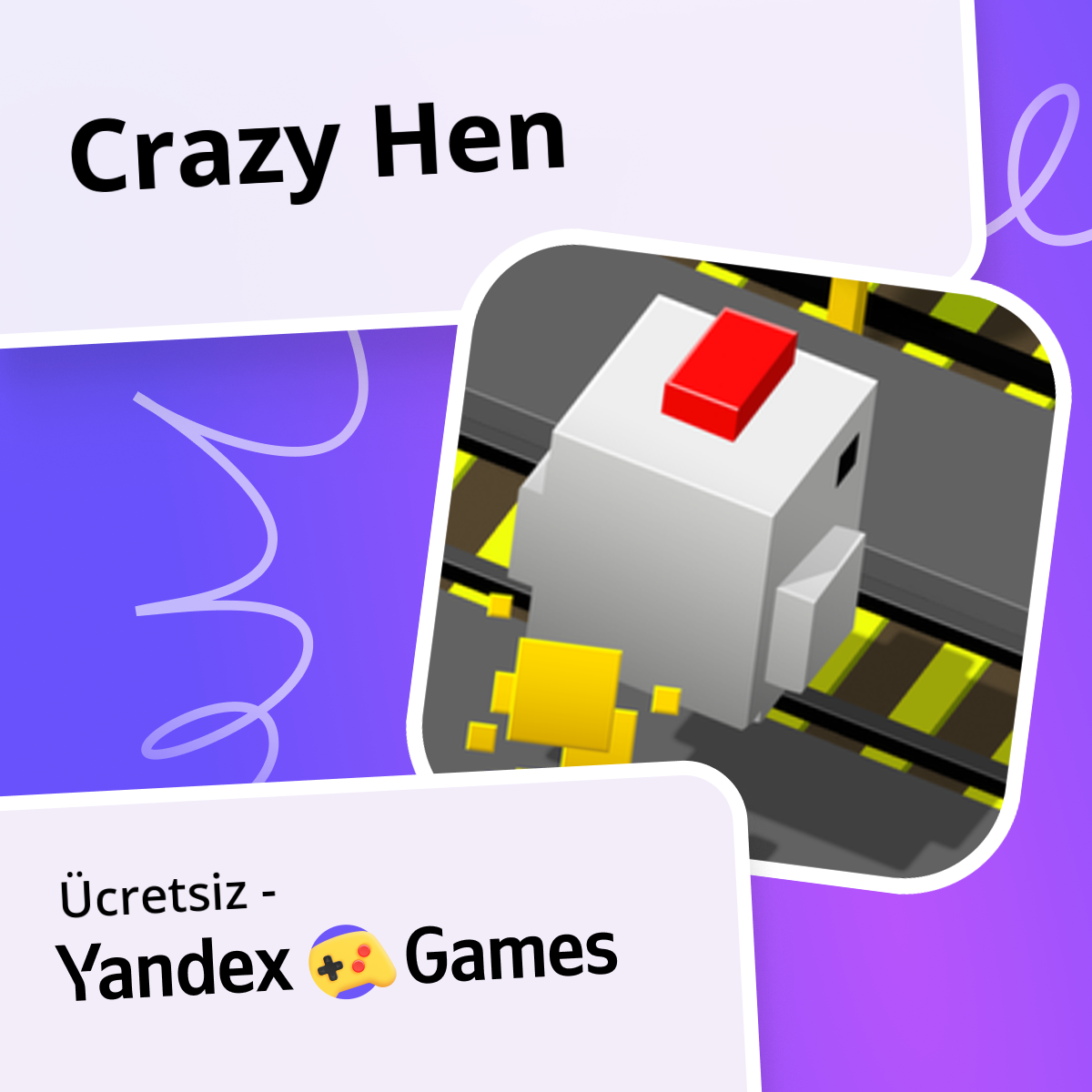 Crazy Hen (Famobi-Dev'den) - Yandex Games servisinde ücretsiz çevrimiçi ...