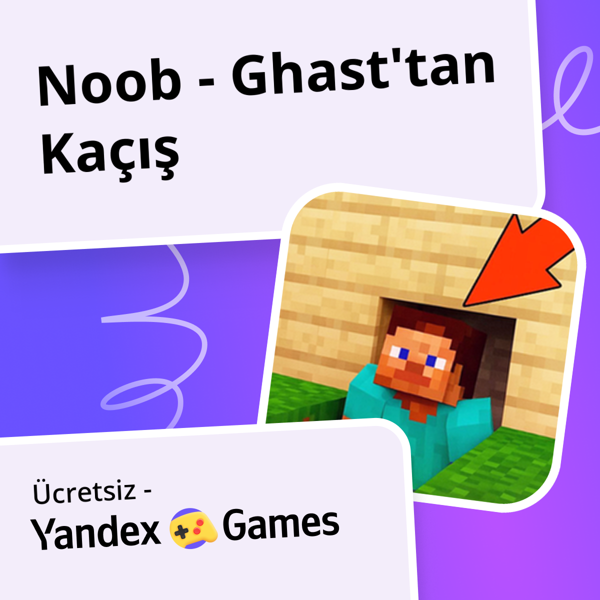 Noob - Ghast'tan Kaçış (Magic Fox'den) - Yandex Games servisinde ...