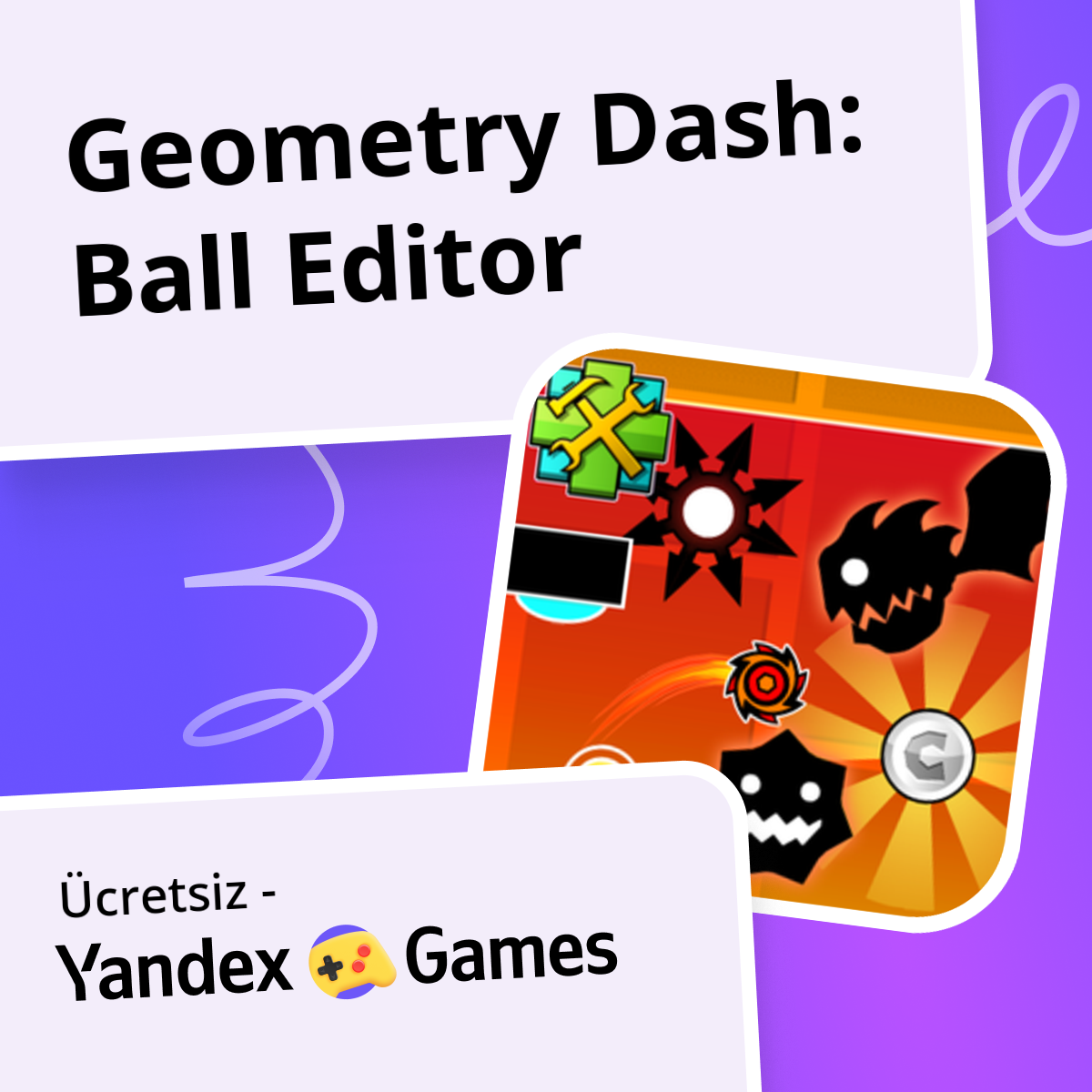 Geometry Dash: Ball Editor (Kokim'den) - Yandex Games servisinde ...