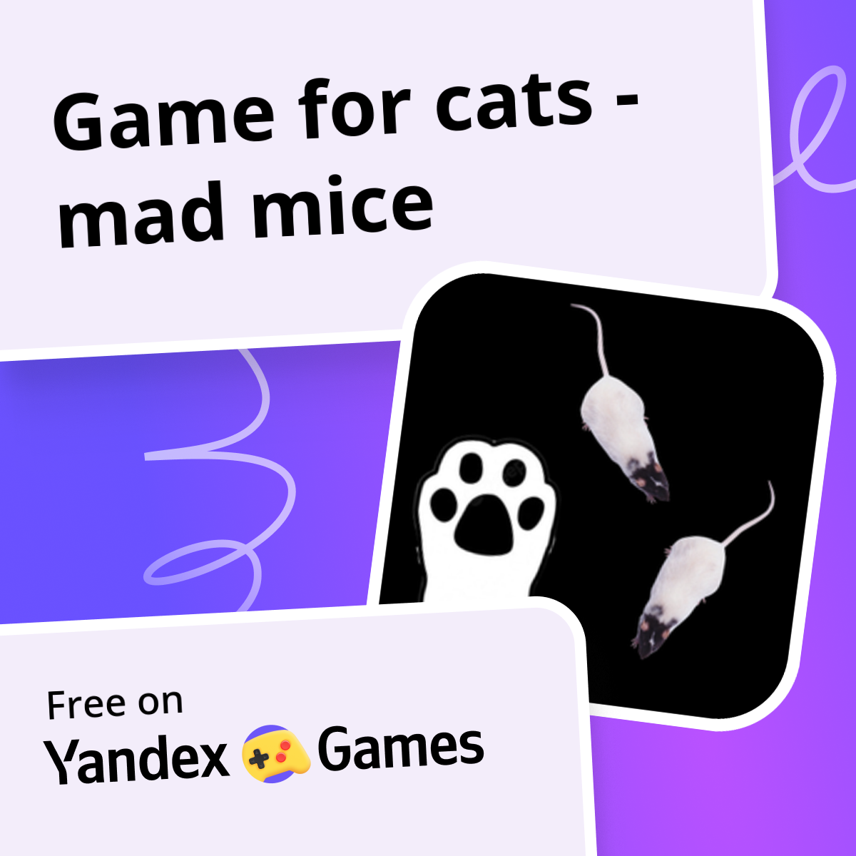 Game for cats - mad mice (by Blogproger) - play online for free on ...