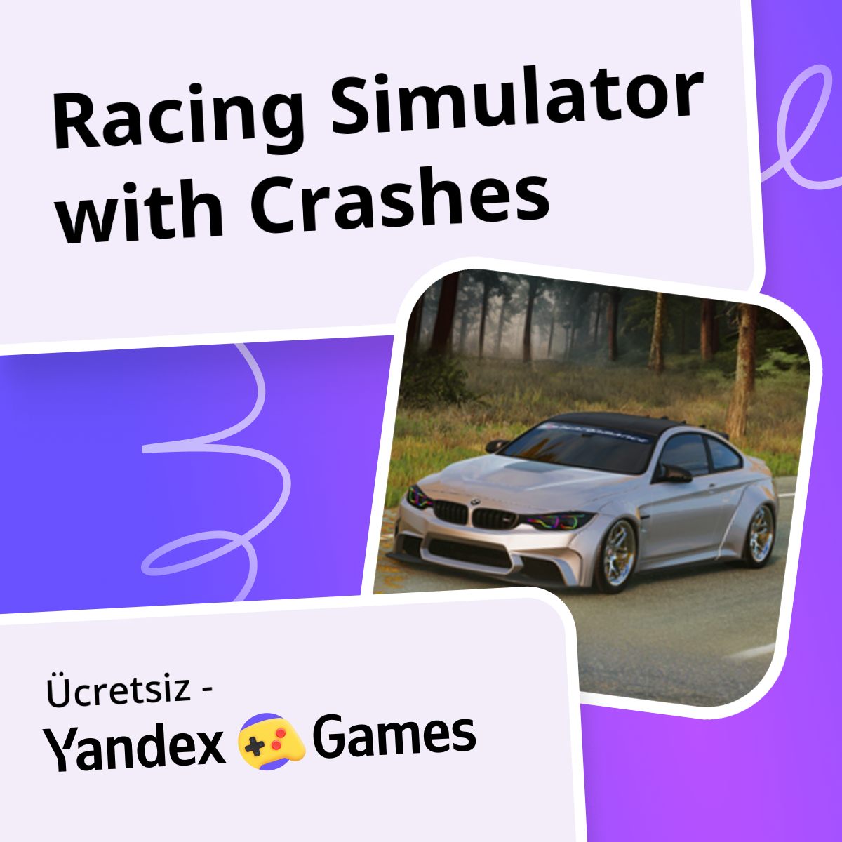 Racing Simulator with Crashes (Kreiz Land Games'den) - Yandex Games ...