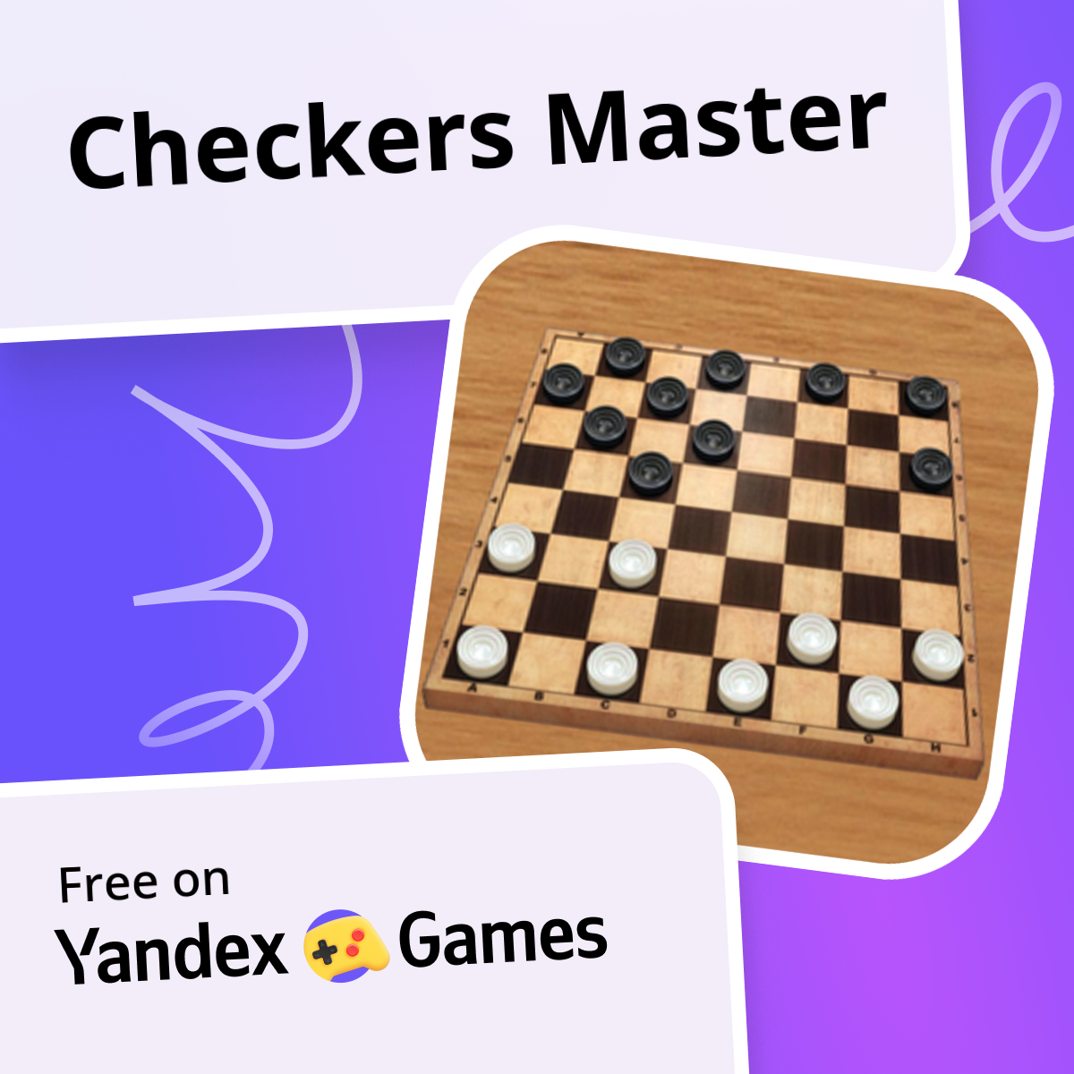 Checkers Master (by Aleksej Taranov) - play online for free on Yandex Games