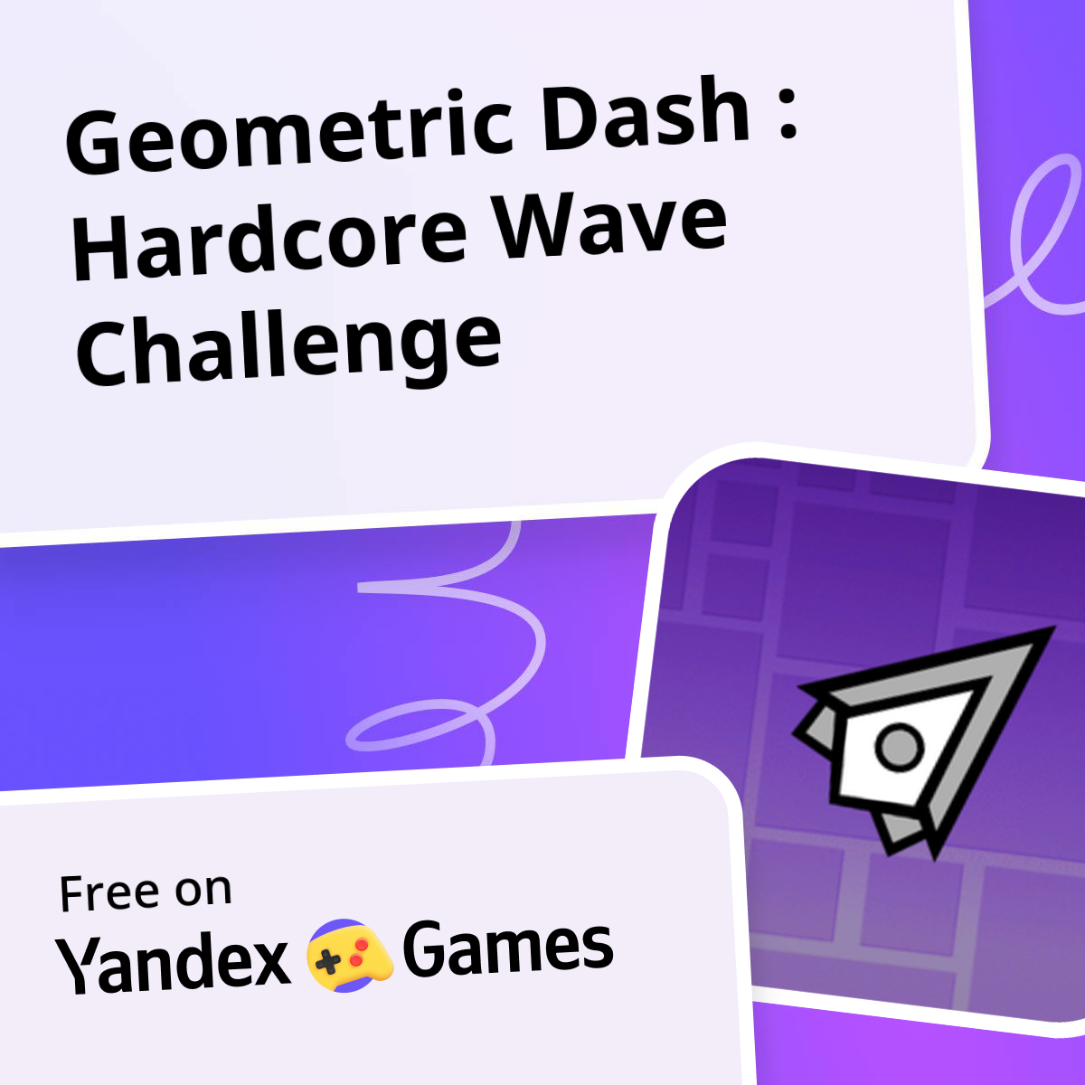 Geometric Dash : Hardcore Wave Challenge (by ApelsinDev) - play online for free on Yandex Games
