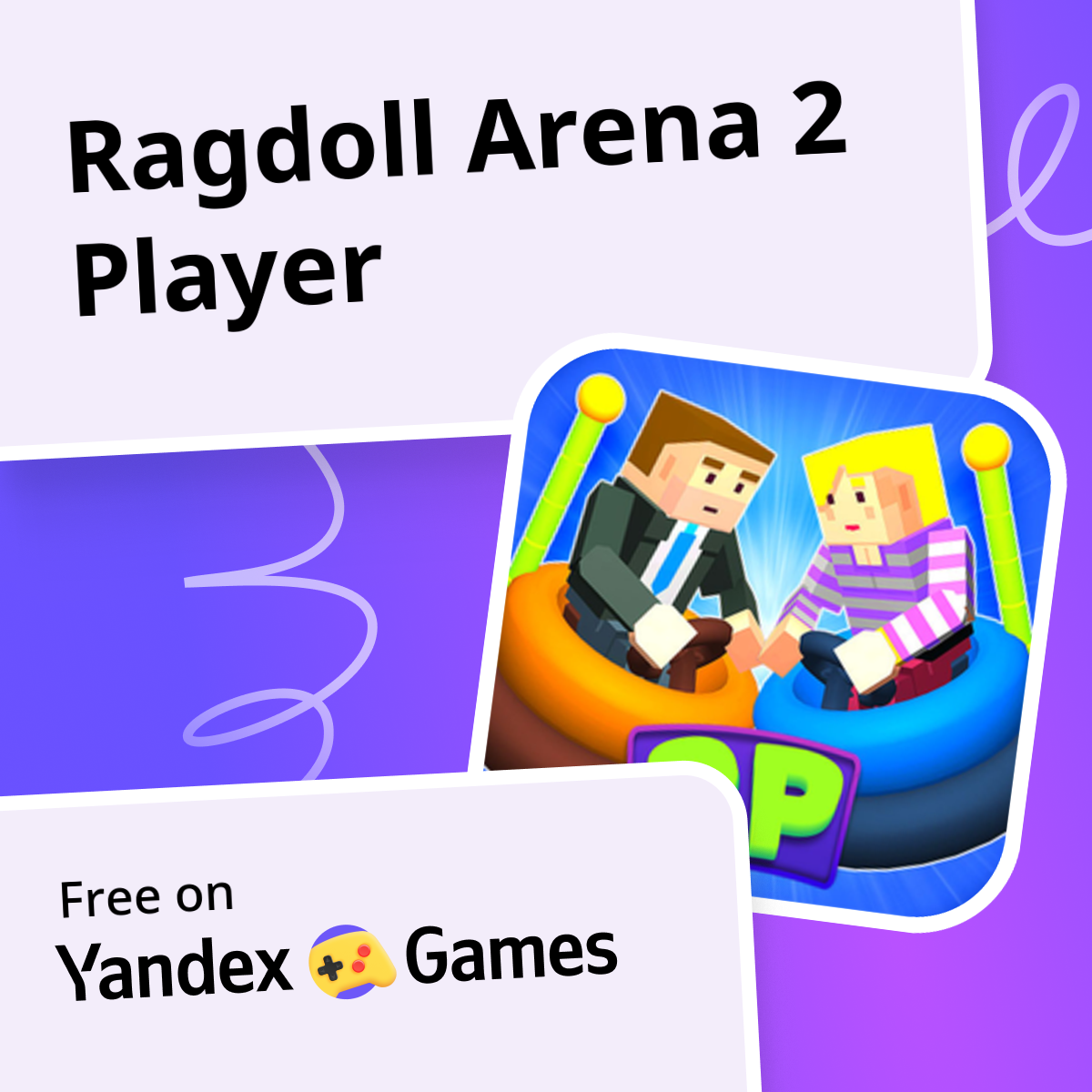 Ragdoll Arena 2 Player (by RHM Interactive) - play online for free on Yandex Games