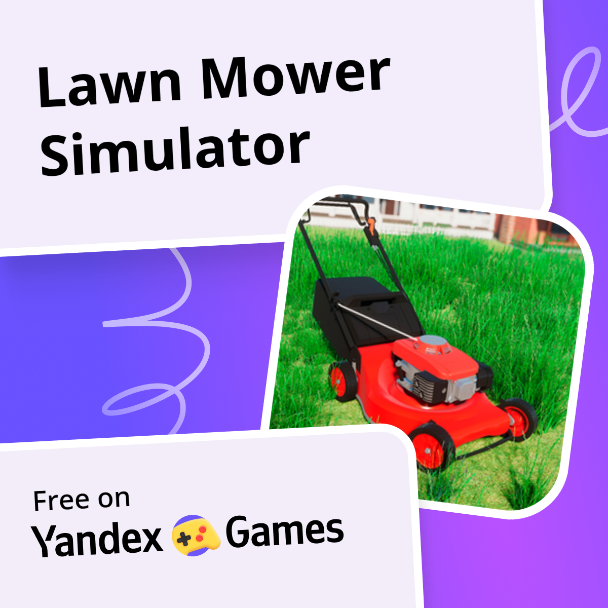 Lawn Mower Simulator (by DarkPlay) - play online for free on Yandex Games