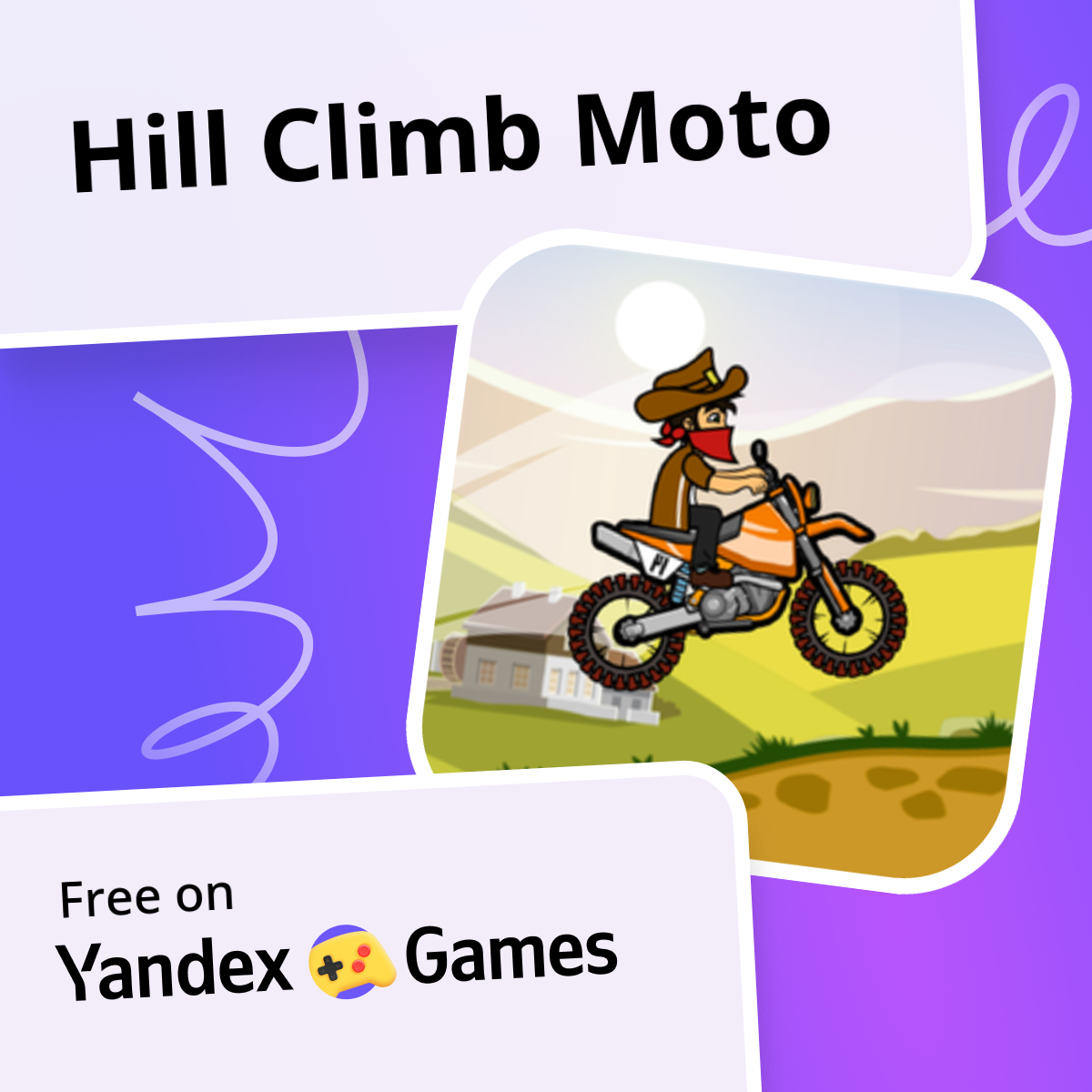 Hill Climb Moto - play online for free on Yandex Games