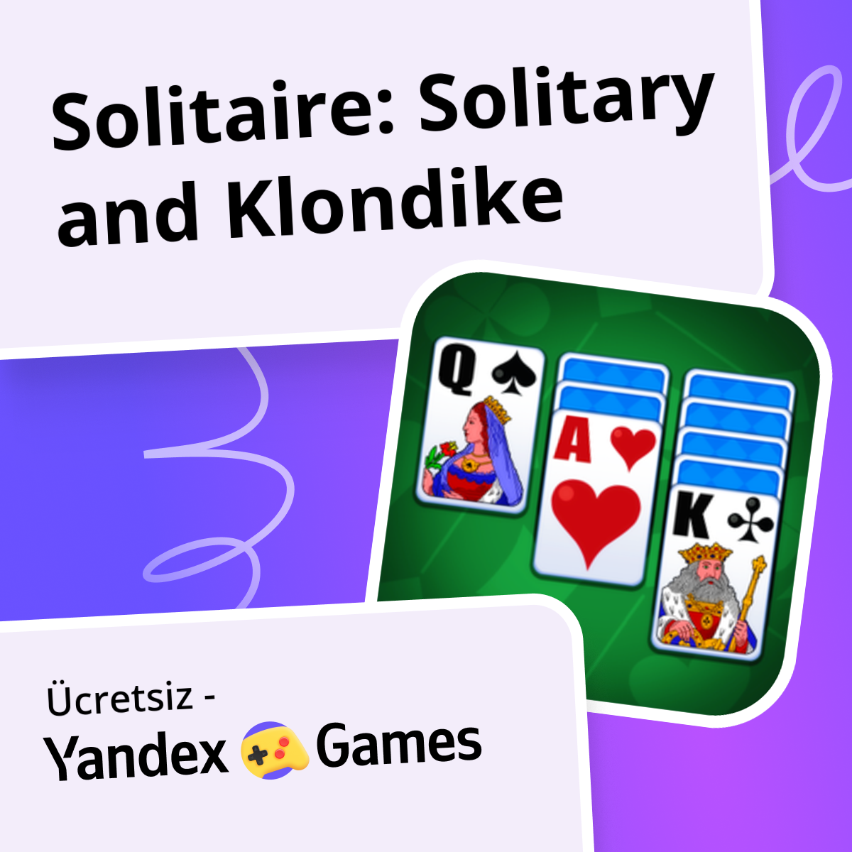 Solitaire: Solitary and Klondike (KartinKeeGames'den) - Yandex Games servisinde ücretsiz ...