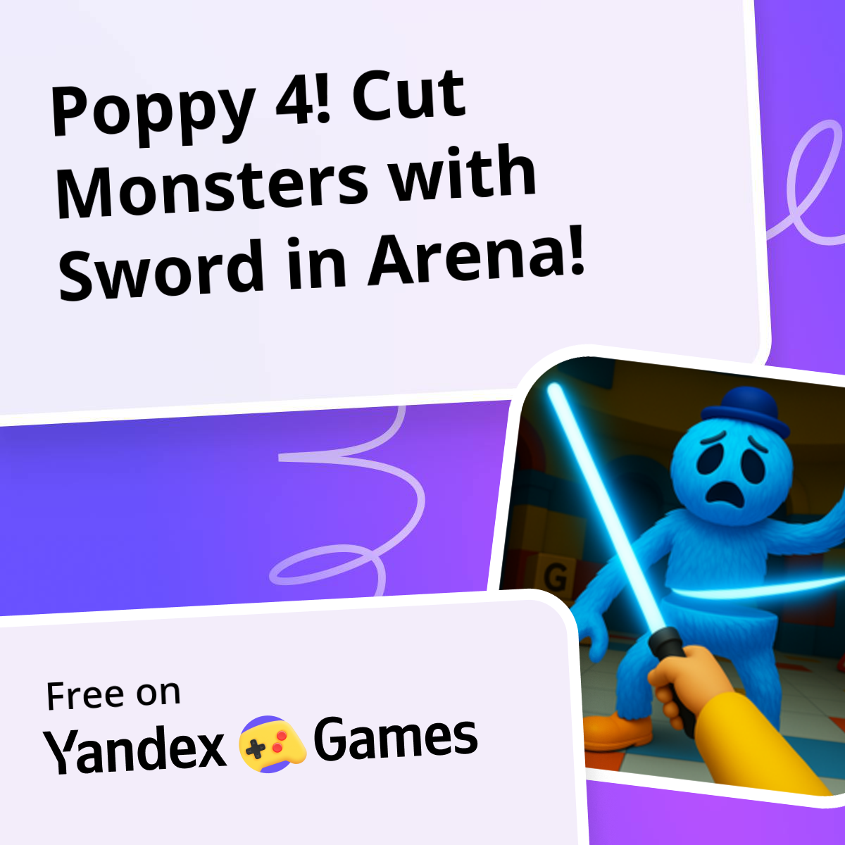 Poppy 4! Cut Monsters with Sword in Arena! (by Eccentric) - play online ...