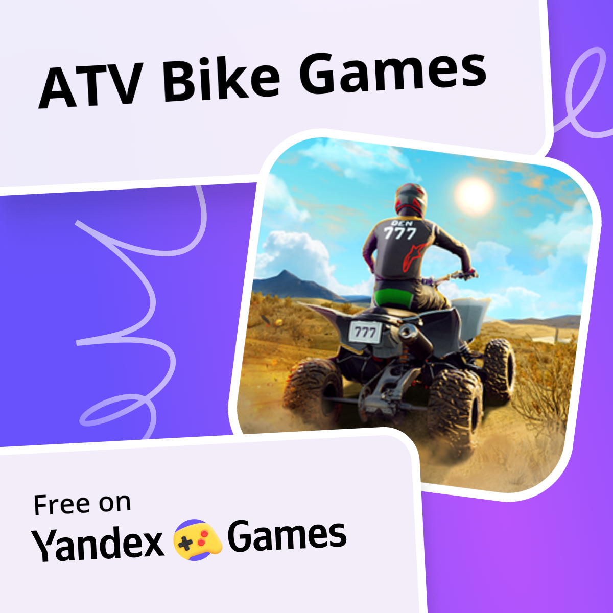 ATV Bike Games - play online for free on Yandex Games