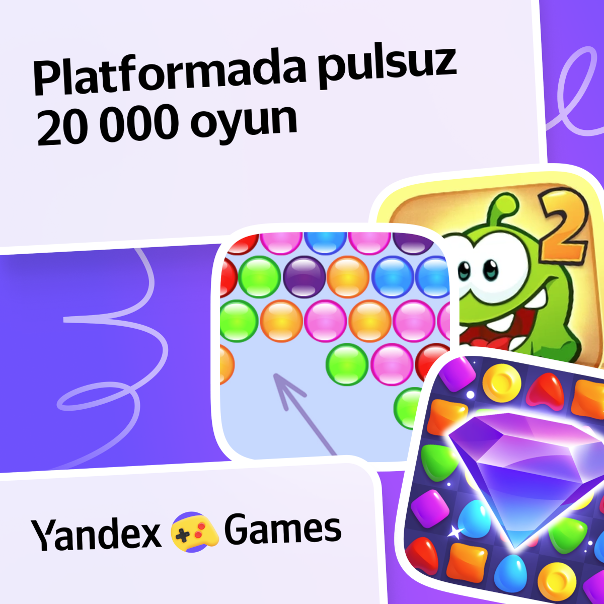 Yandex Games — Hər zövqə uyğun quraşdırmasız və pulsuz onlayn oyunlar