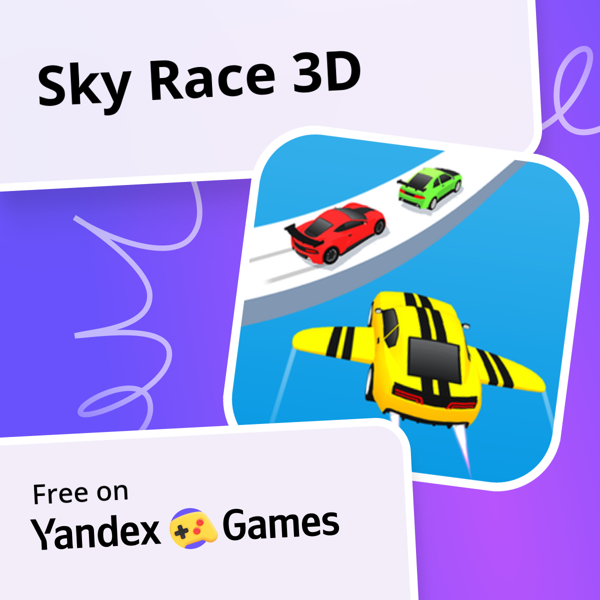 Sky Race 3D (by LunarStorm) - play online for free on Yandex Games