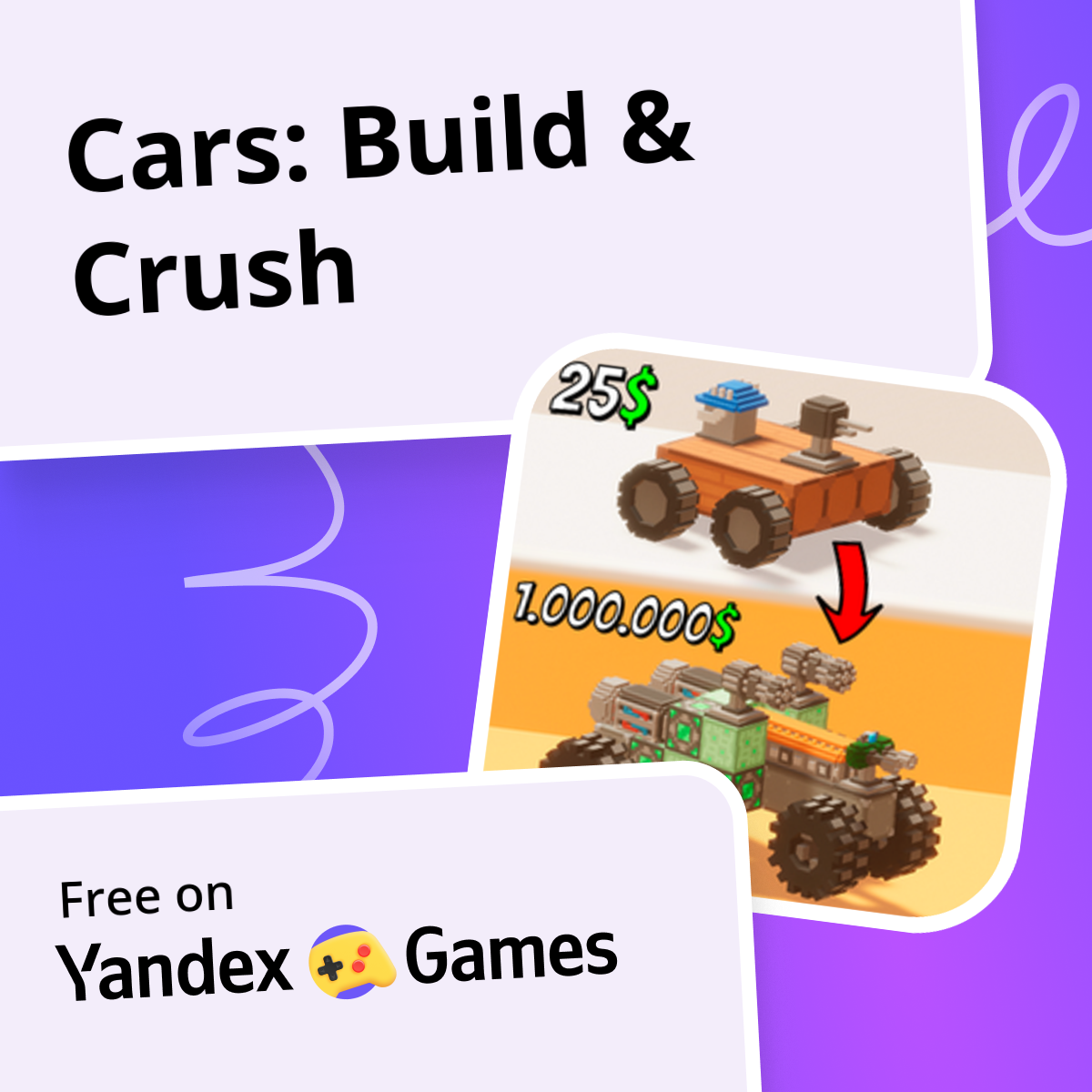 Cars: Build & Crush - play online for free on Yandex Games