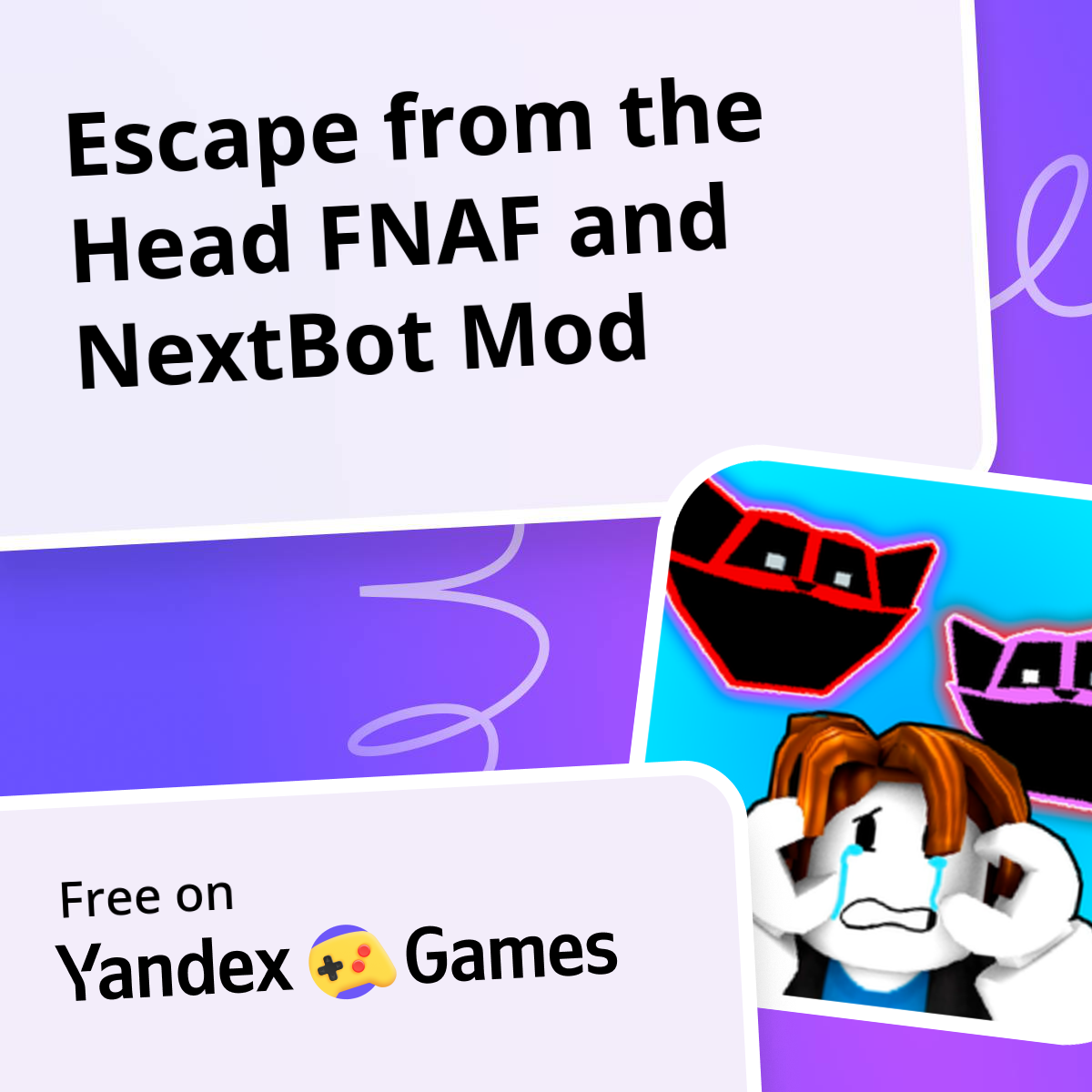 Escape from the Head FNAF and NextBot Mod (by pickle) - play online for ...