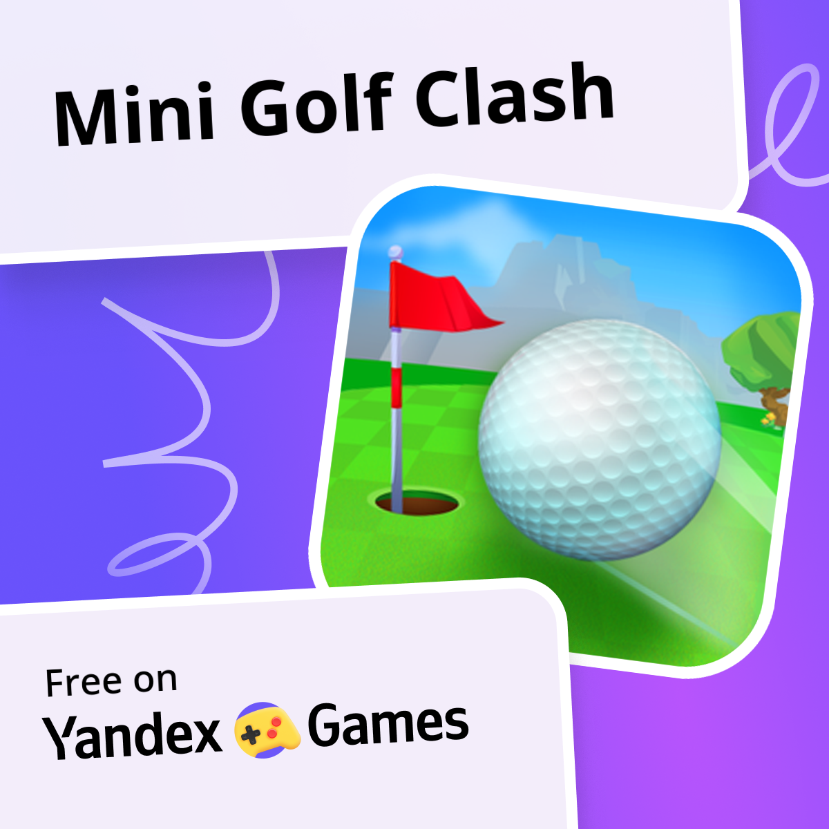 Mini Golf Clash (by Inlogic) - play online for free on Yandex Games