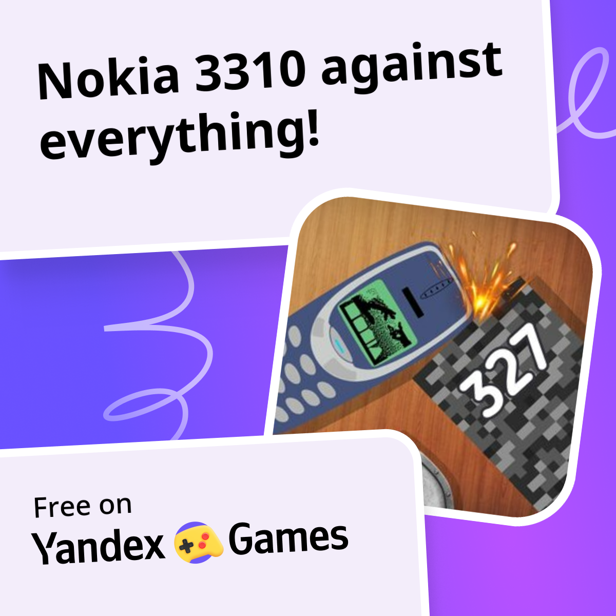 Nokia 3310 against everything! (by JellyLab) - play online for free on ...