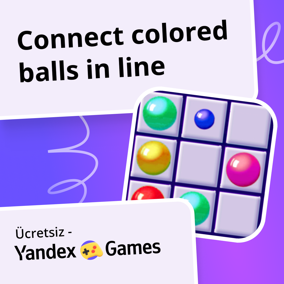 Connect colored balls in line (Game4you'den) - Yandex Games servisinde ...
