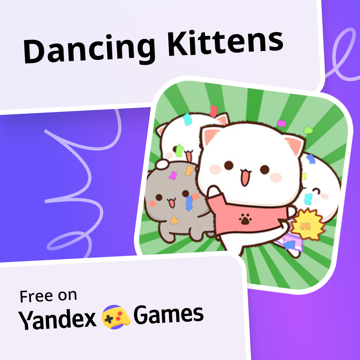 Dancing Kittens (by Aiymny) - play online for free on Yandex Games