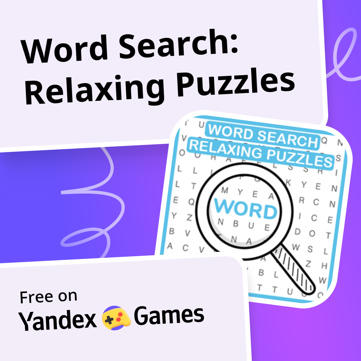 Word Search: Relaxing Puzzles - play online for free on Yandex Games