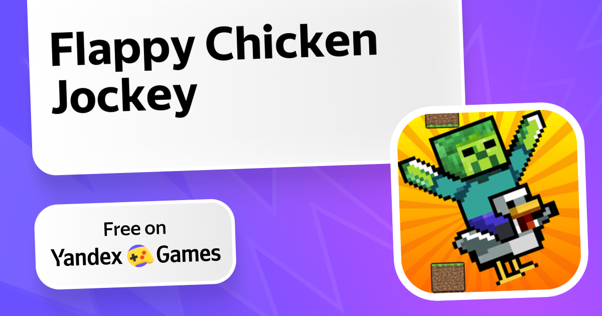 Flappy Chicken Jockey (oleh Bit Bandit Games)- mainkan online secara ...