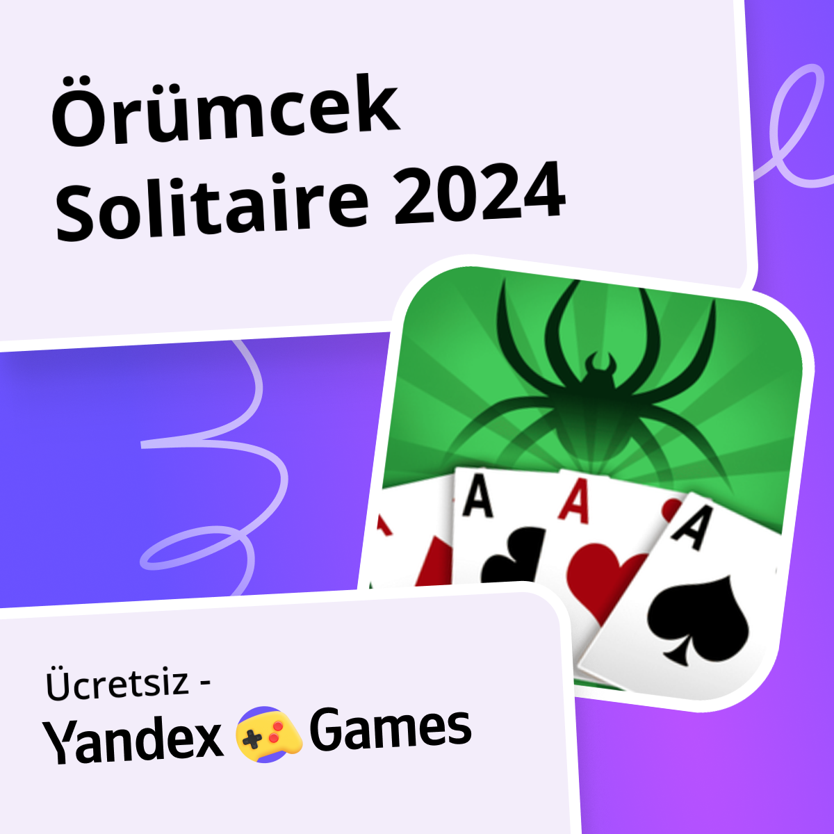 Örümcek Solitaire 2024 (Game4you'den) - Yandex Games servisinde ...