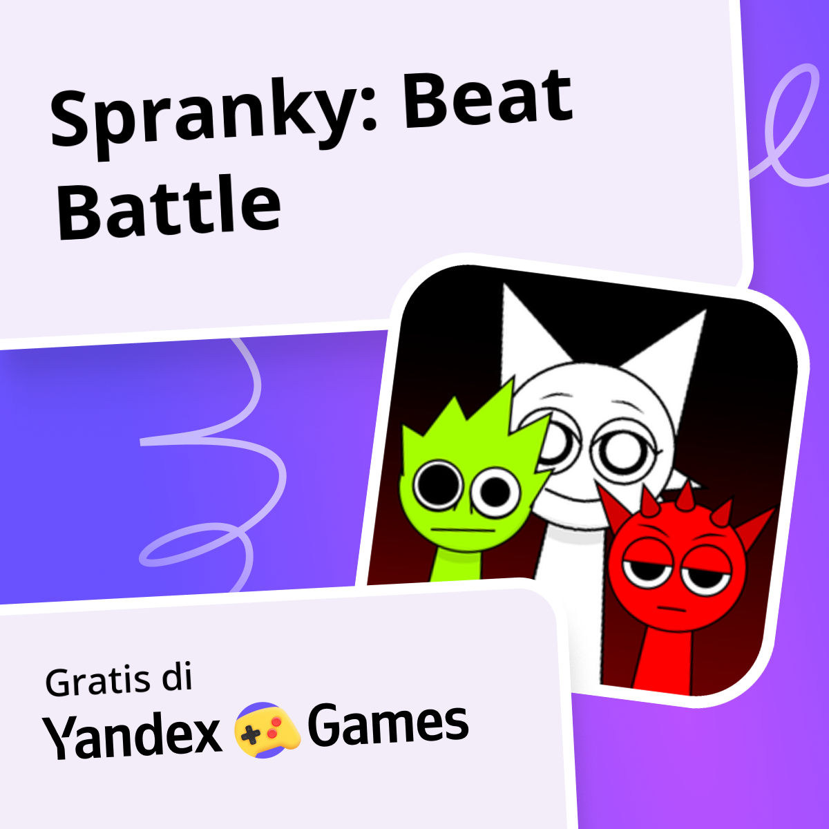 Spranky: Beat Battle (oleh Prosto Games)- mainkan online secara gratis di Yandex Games