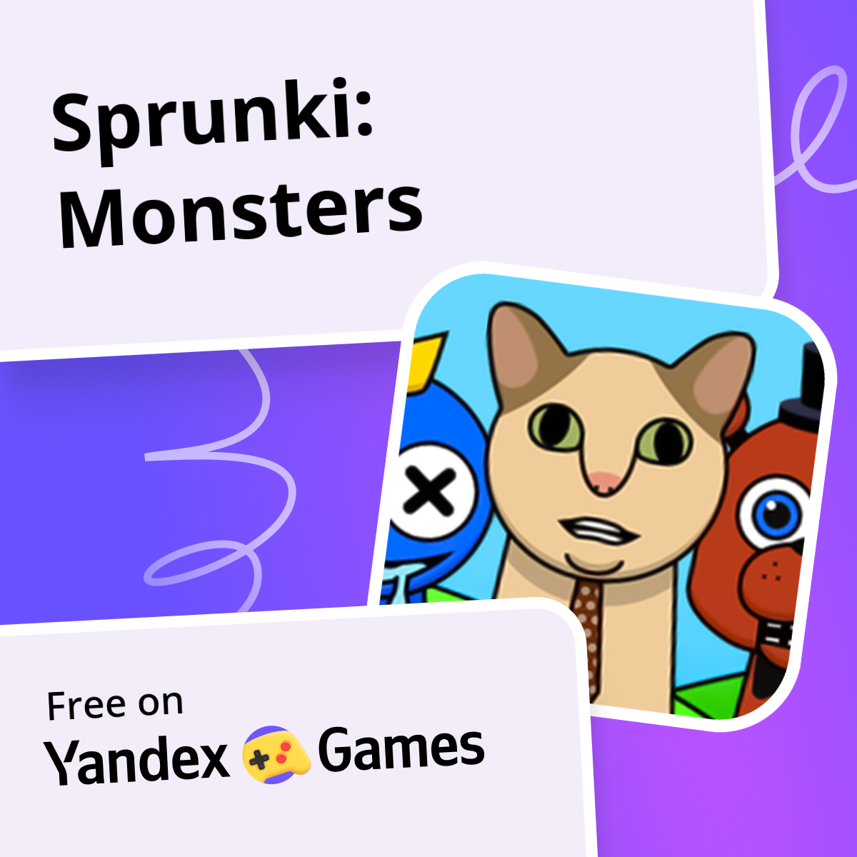 Sprunki: Monsters - play online for free on Yandex Games