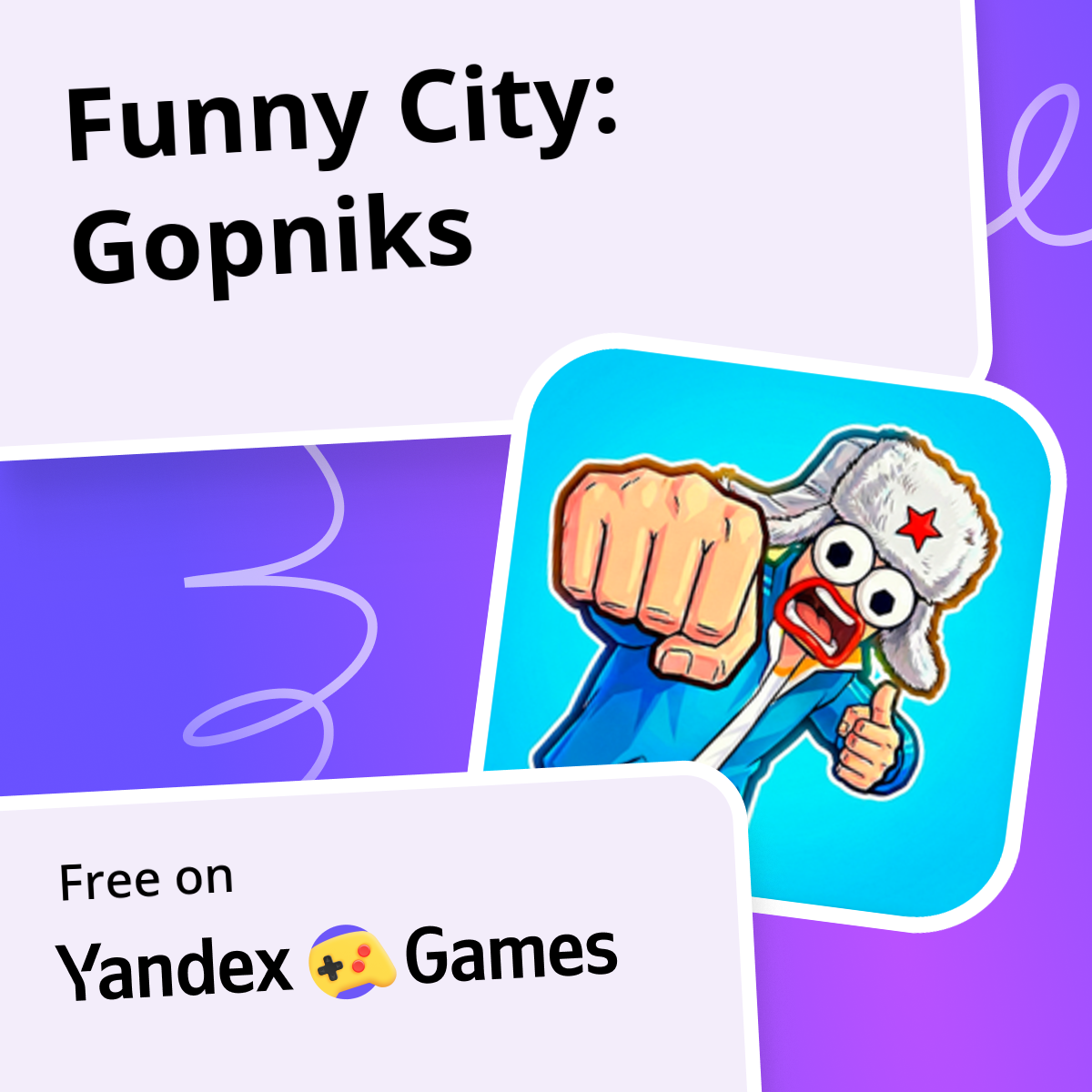 Funny City: Gopniks - play online for free on Yandex Games