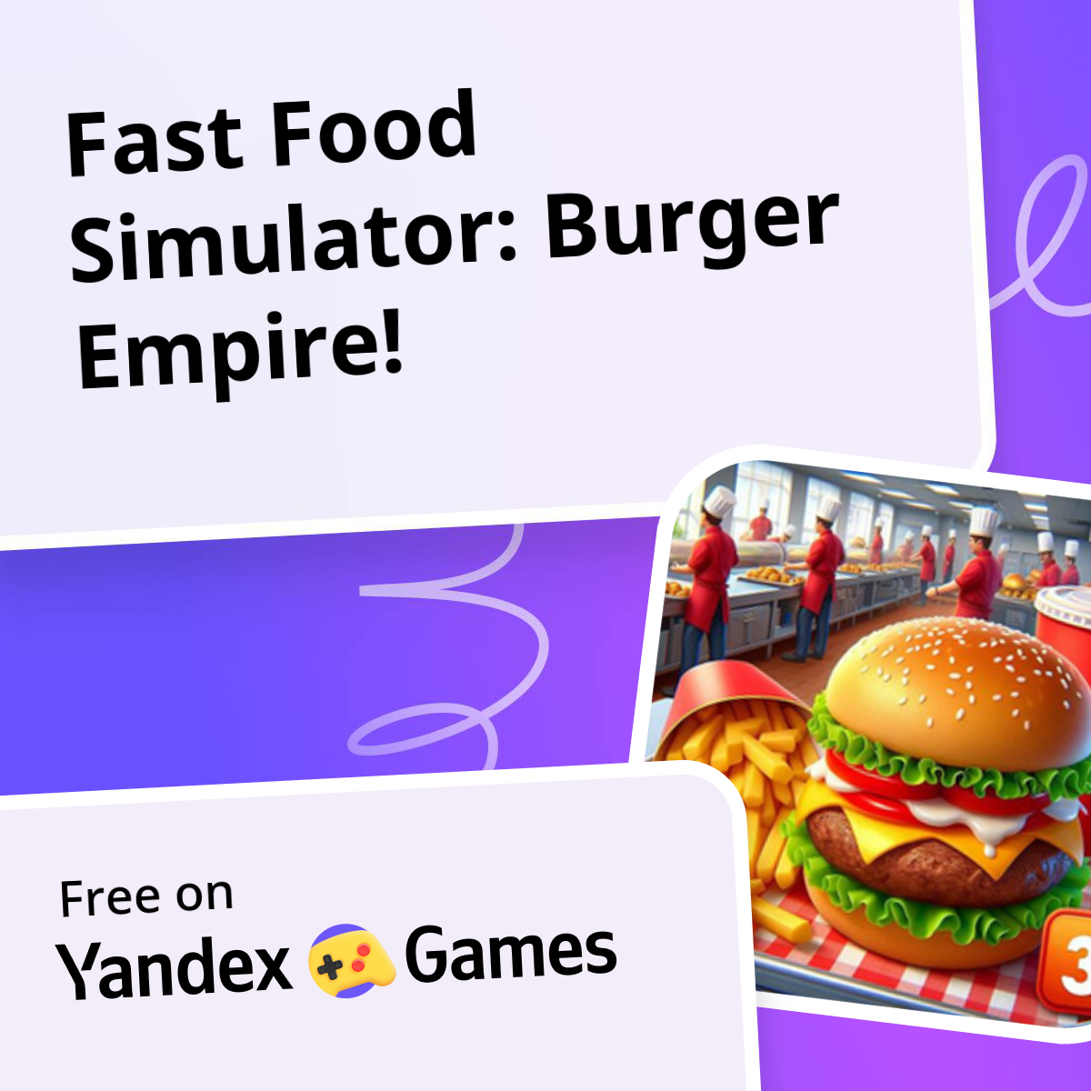 Fast Food Simulator: Burger Empire! - play online for free on Yandex Games