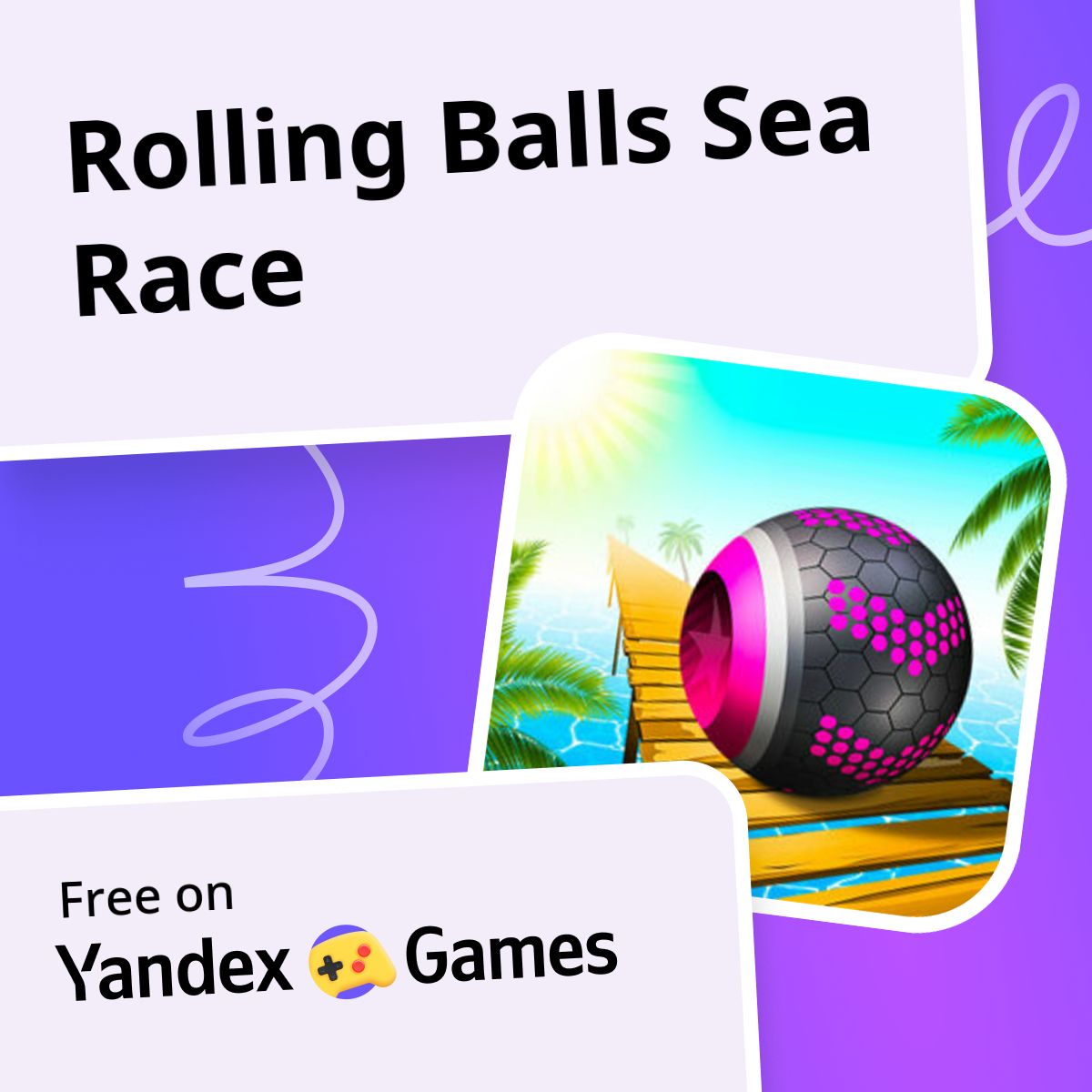 Rolling Balls Sea Race (by gameVgames) - play online for free on Yandex ...