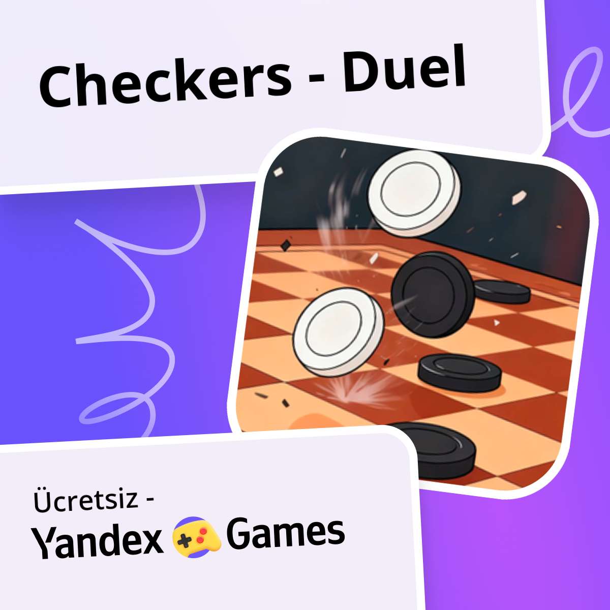 Checkers - Duel (Rekomendatsii'den) - Yandex Games servisinde ücretsiz ...
