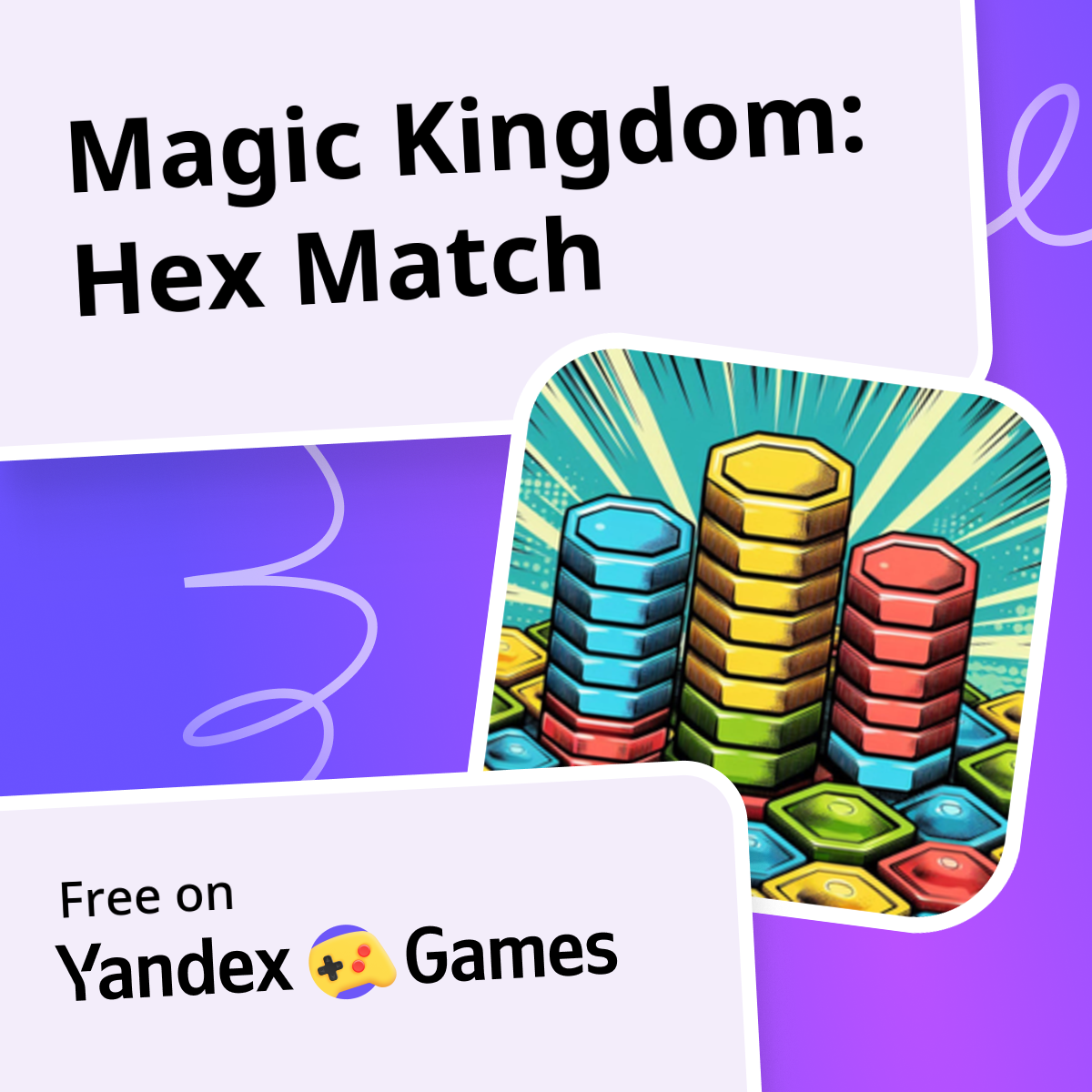 Magic Kingdom: Hex Match (by Tip-top studio) - play online for free on Yandex Games