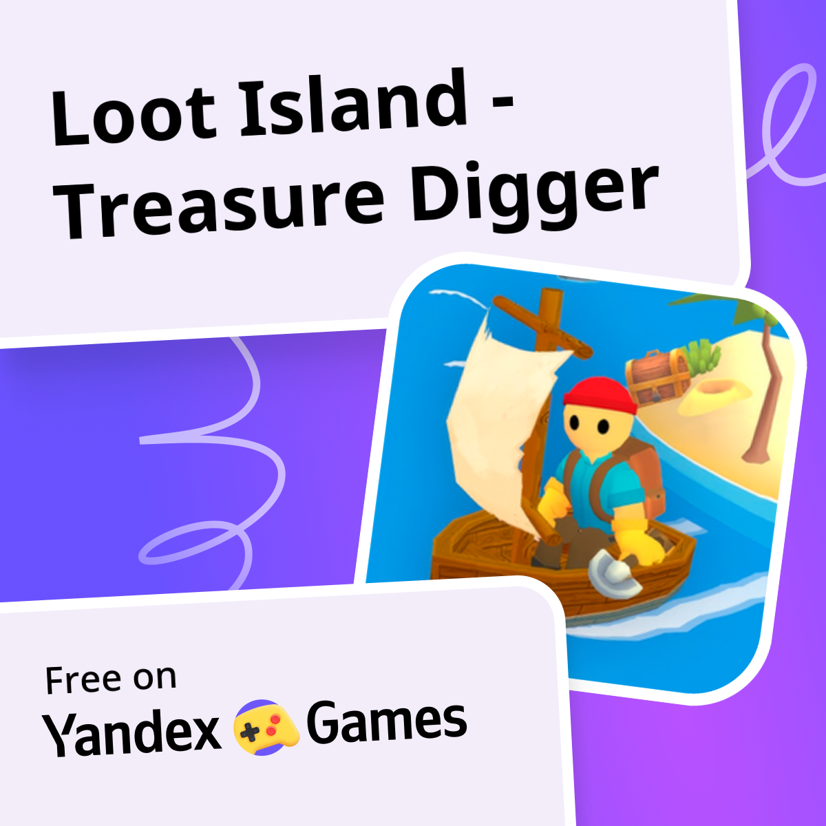 Loot Island - Treasure Digger (by MirraGames) - play online for free on Yandex Games