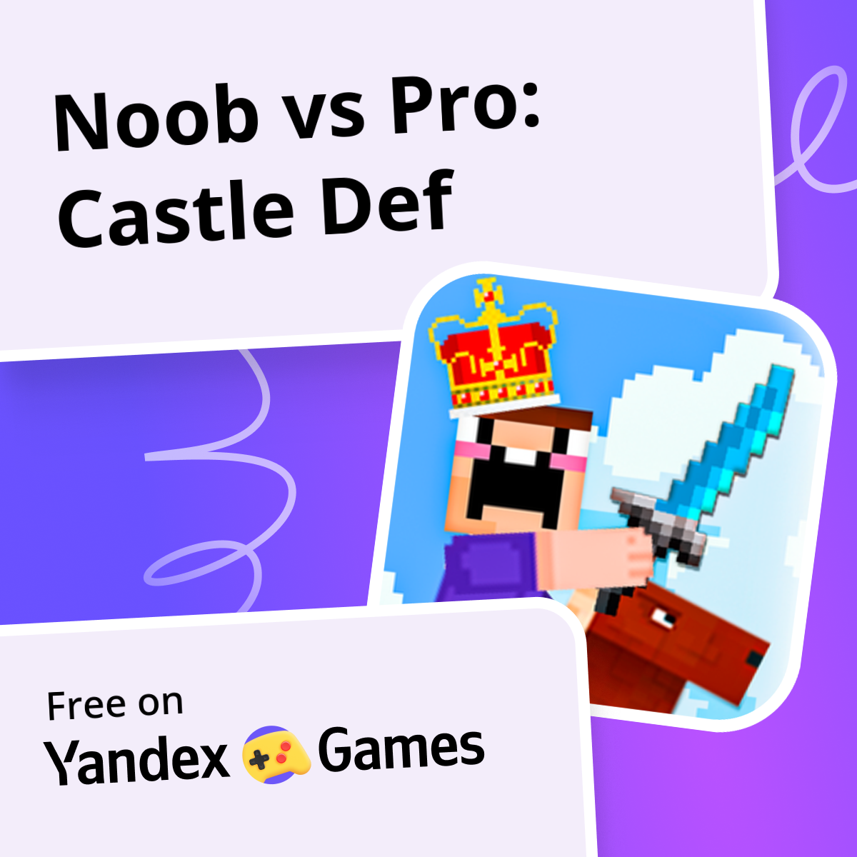 Noob vs Pro: Castle Def (by New Generation Games) - play online for ...
