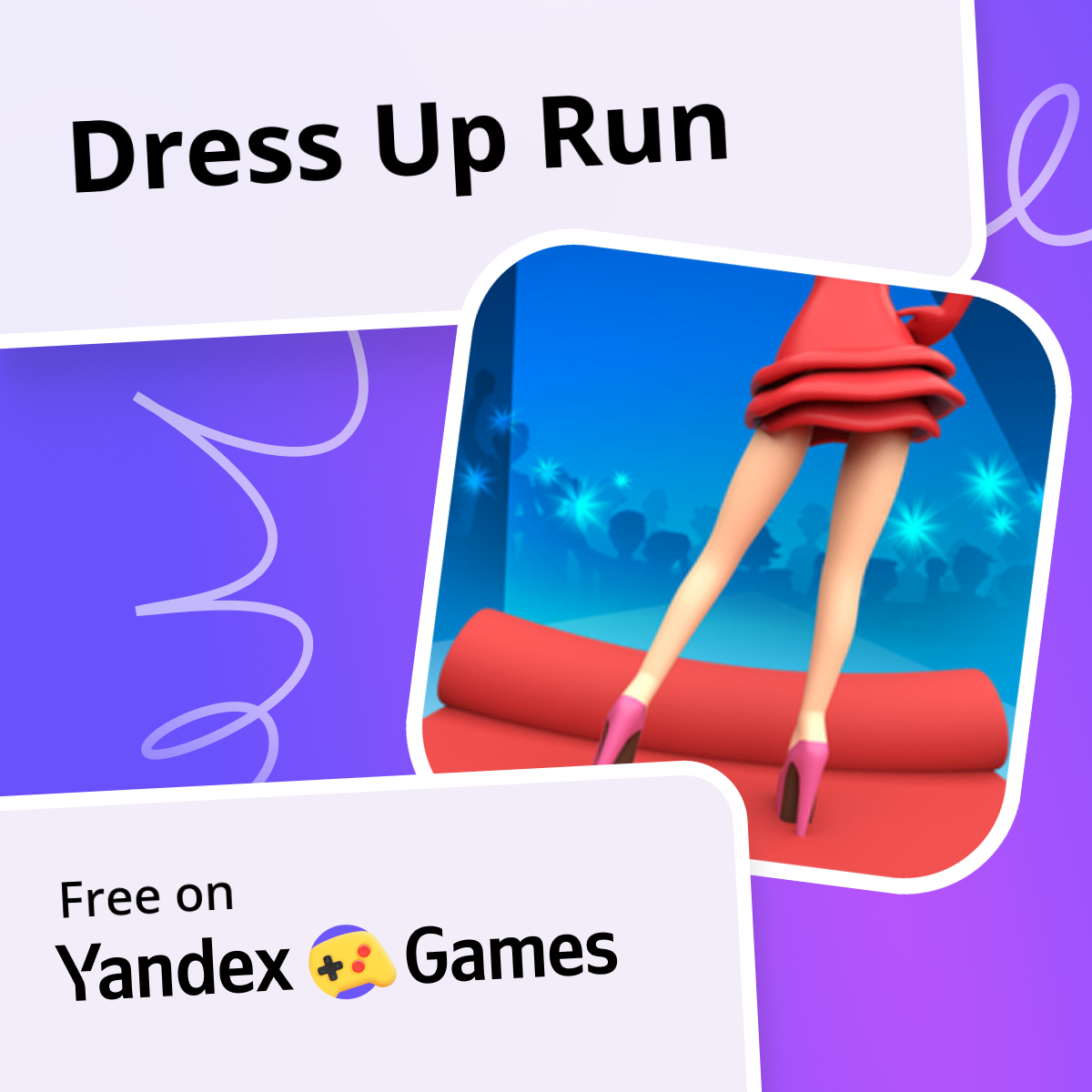 Dress Up Run (by Voodo) - play online for free on Yandex Games