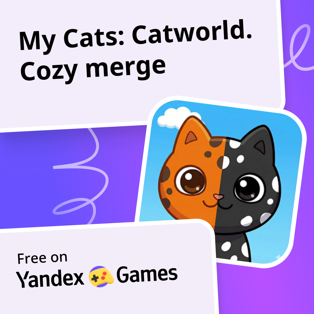 My kitties. Catworld (by Bupuk Games) - play online for free on Yandex Games