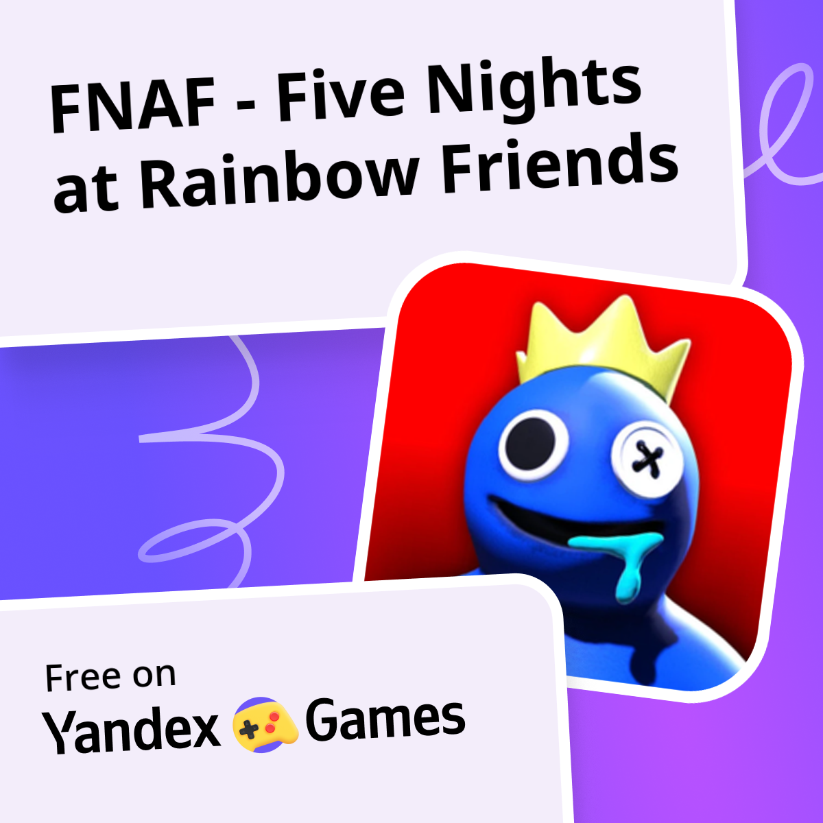 FNAF - Five Nights at Rainbow Friends (by Games Place) - play online ...
