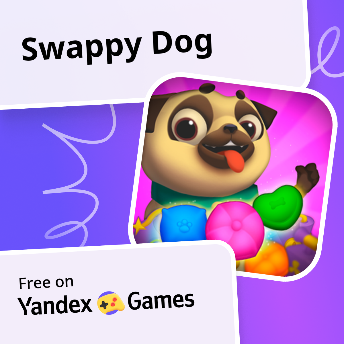 Swappy Dog (by Gamematica) - play online for free on Yandex Games