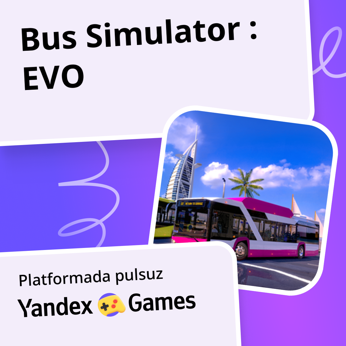 Bus Simulator : EVO - Yandex Games-də pulsuz onlayn oynayın