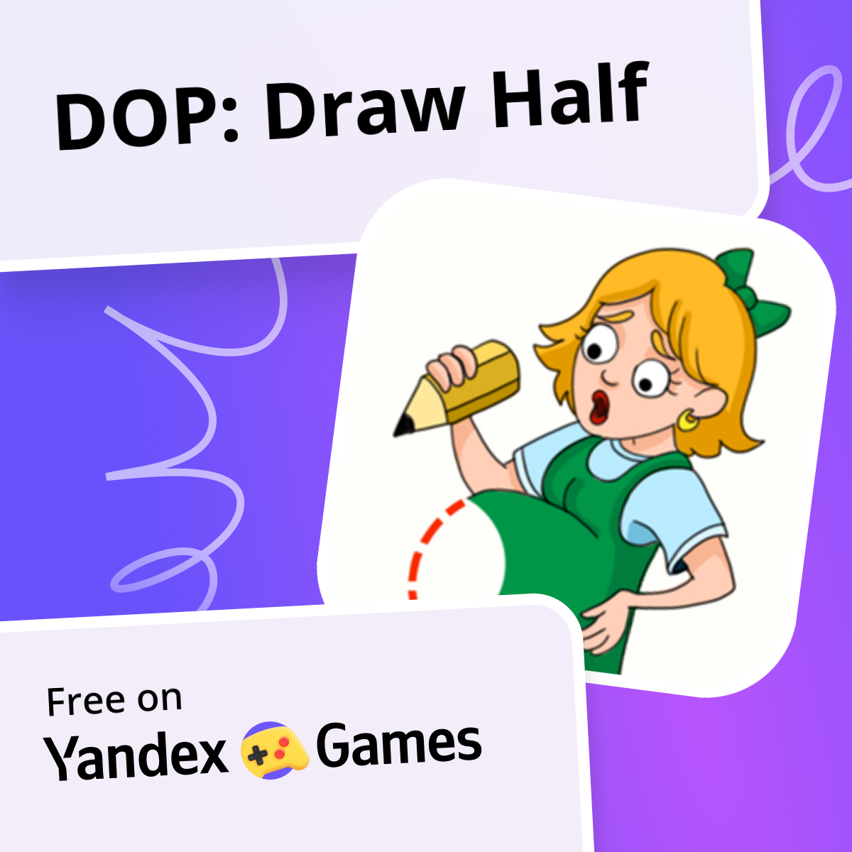 DOP: Draw Half (by JerryFrozen) - play online for free on Yandex Games