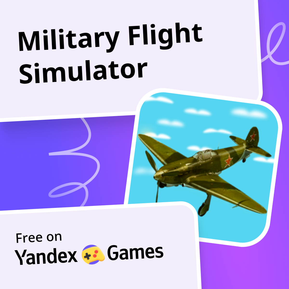 Military Flight Simulator (by KONONOV) - play online for free on Yandex ...