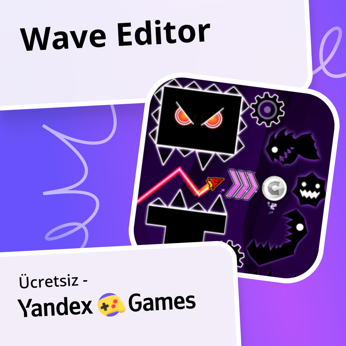 Wave Editor - oynayın Yandex Games üzerinde ücretsiz çevrimiçi