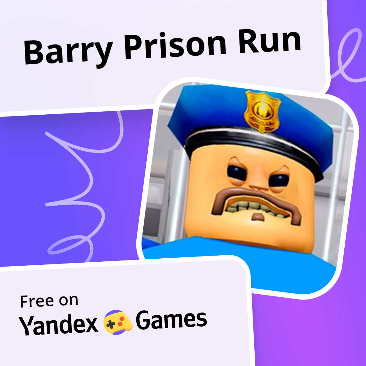 Barry Prison Run (by Vlad1) - play online for free on Yandex Games