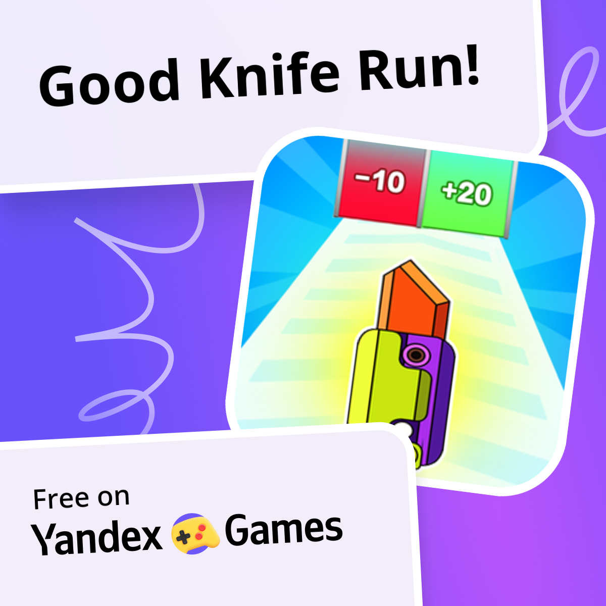 Good Knife Run! (by Voodo) - play online for free on Yandex Games