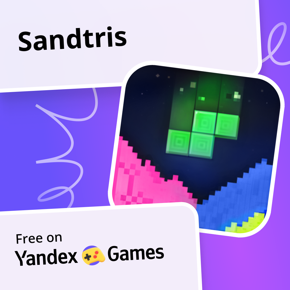 Sandtris (by Programa) - play online for free on Yandex Games