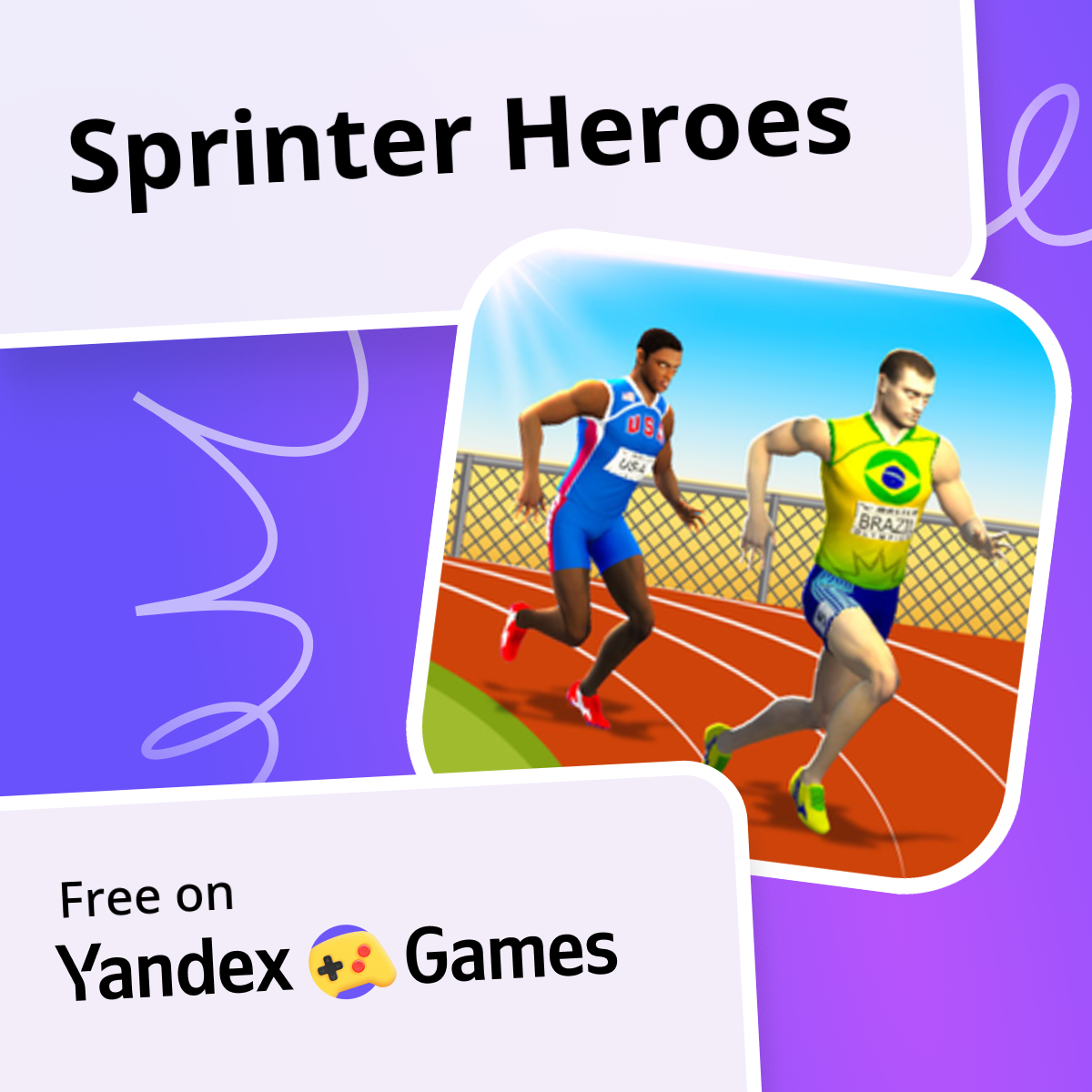 Sprinter Heroes (by RHM Interactive) - play online for free on Yandex Games